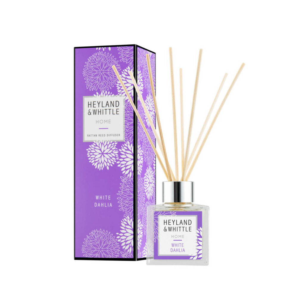White Dahlia Reed Diffuser 100ml - Adlimnet